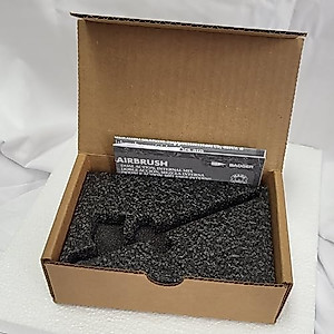 Badger Air-Brush Co. Sotar 2020-2F Large Gravity Feed Fine Airbrush, Black