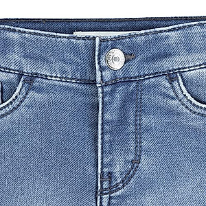 Levi's Baby Girls' Denim Shorty Shorts, Jive Cool, 12M