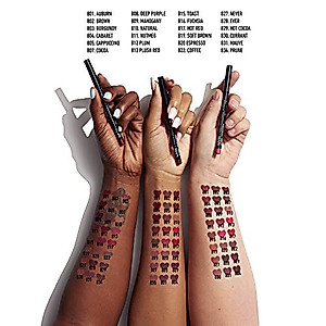 NYX PROFESSIONAL MAKEUP Slim Lip Pencil, Long-Lasting Creamy Lip Liner - Hot Red