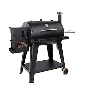 PIT BOSS 10537 PB0820SP Wood Pellet Grill, 820 Square Inches, Black