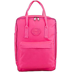 Eastsport Double Handle Convertible Mid Size Backpack/Tote - Sunset Pink