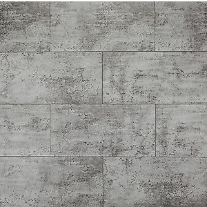 Islander Flooring 6mm Roman Colosseum HDPC® Waterproof Luxury Vinyl Tile Flooring 12 in. Wide x 24 in. Long - 9 Planks / 18 SQ FT