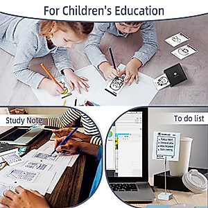 Phomemo Picture Printer, M02 Mini Pocket Printer for iPhone Android, Great for Early Education, Study Notes, Journal, Receipts, Notes,Lists, QR Codes