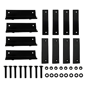 LKONWEE 542 Artificial Raingutters for Roof Rack,Compatible Thule 300, 387, and 953 Gutter Feet（4-Pack）