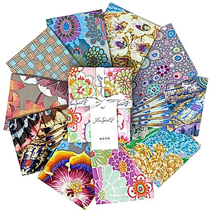 Kaffe Fassett Collective August 2023 Pastel 10 Fat Quarters FreeSpirit