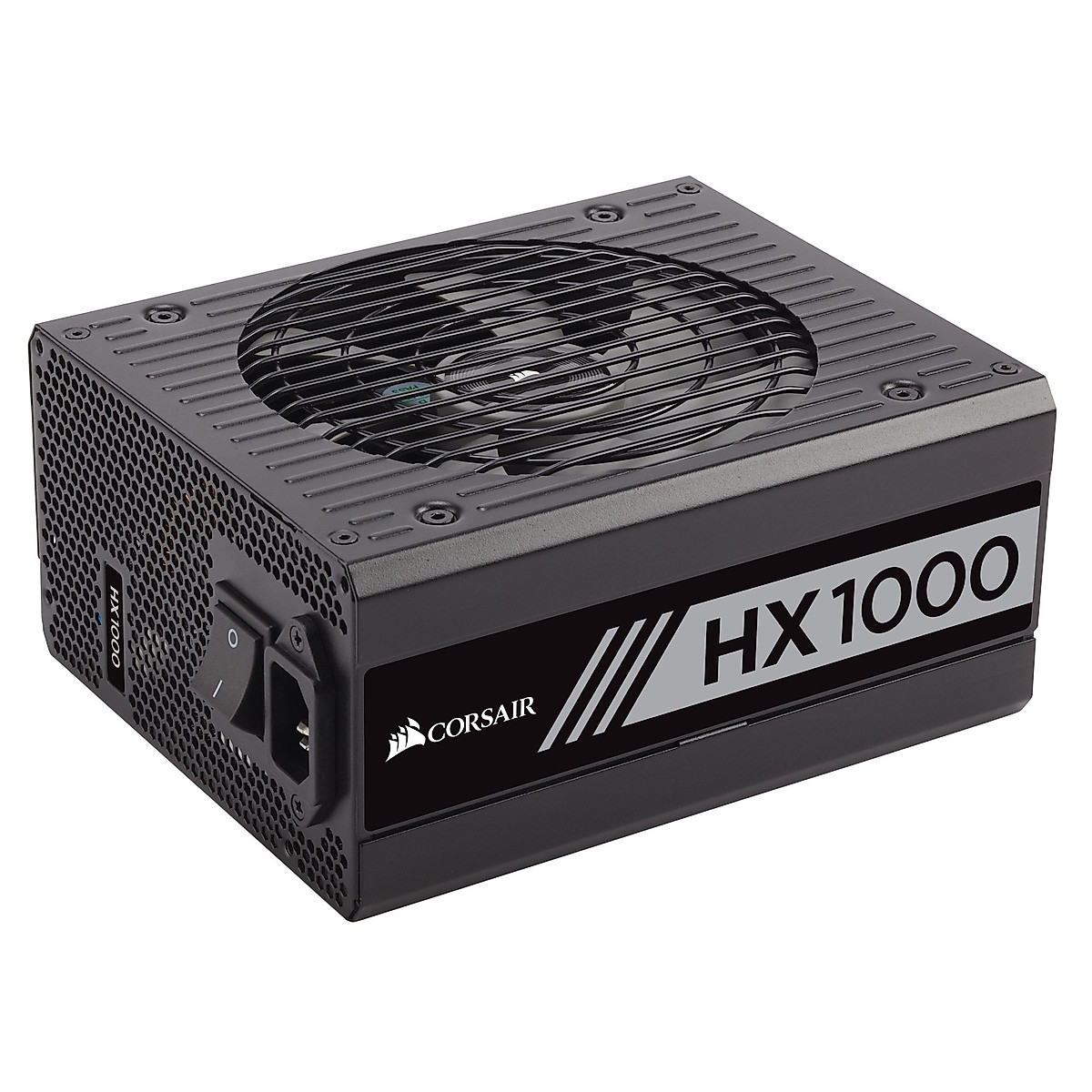 Corsair CP-9020139-UK HX1000 1000 W 80+ Platinum Fully Modular Power Supply Unit - Black