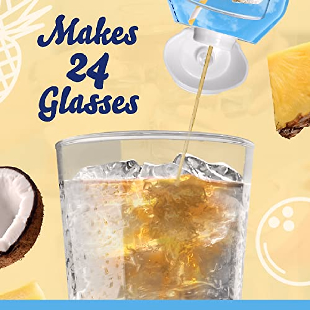 Crystal Light Liquid Tropical Coconut Naturally Flavored Drink Mix, 1.62 fl oz Bottle