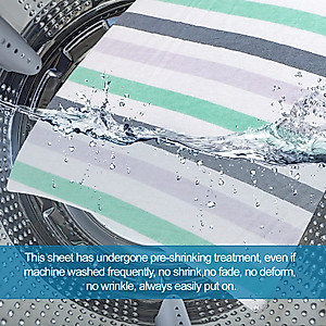 MOEMOE BABY Bassinet Sheets, 3 Pack Fitted Bassinet Sheets for Baby Boys and Girls, 100% Cotton Bassinet Cover for Oval, Hourglass & Rectangle Mattress