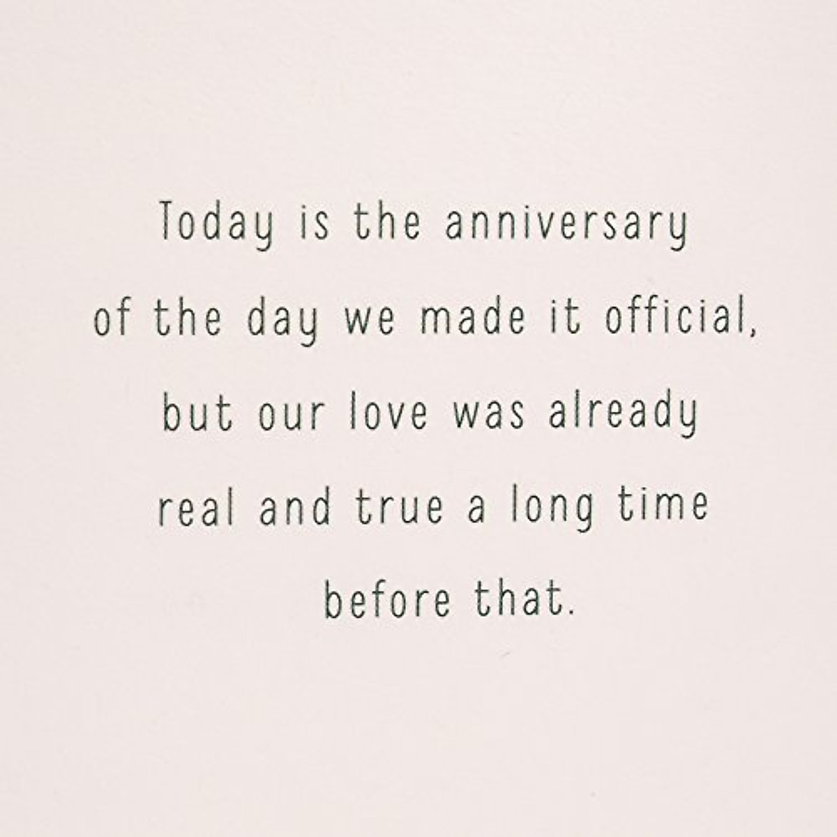 Hallmark Our Anniversary Card celebrating us Love), celebrating us (499RZB1025)