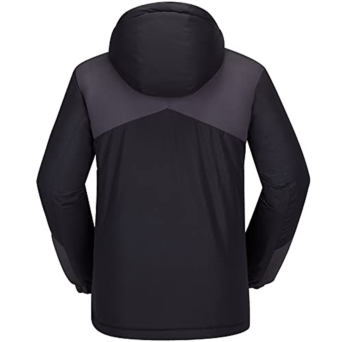 CAMEL CROWN Men's Waterproof Ski Jacket Warm Winter Snow Coat Mountain Windbreaker Hooded Raincoat Snowboarding Jacket