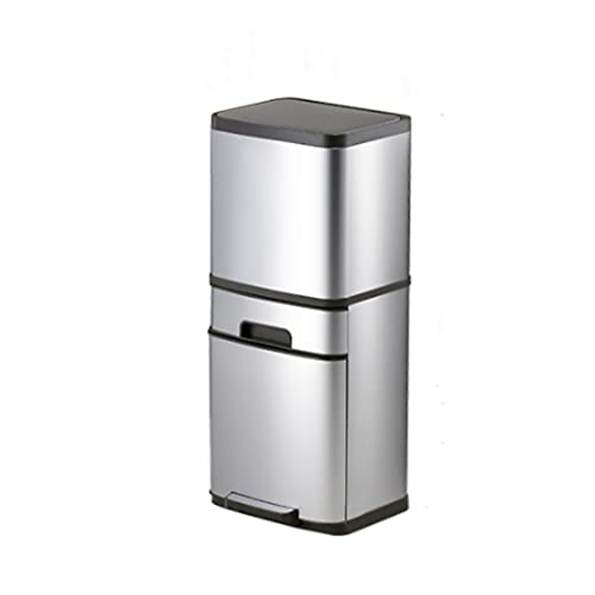 n/a Recycling Kitchen Trash Can Double Dry Wet Separation Rubbish Bin Bathroom Storage Drawers