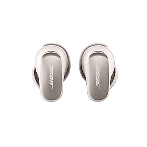 Bose QuietComfort Ultra Wireless Noise Cancelling Earbuds, Bluetooth Noise Cancelling Earbuds with Spatial Audio and World-Class Noise Cancellation, White Smoke