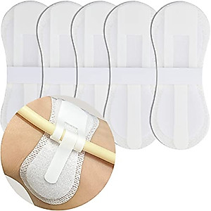 Feeding Tube Pads for Peg/G/J Tube Stomach Stabilizer Accessories Abdominal Support Holder Fixation Adhesive Stickers Patch Individually Packed for Kids Child (Pack of 5)