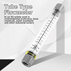 Water Flow Meter,Liquid Flow Meter,PC Cooling Flow Meter for Measuring The Flow Rate of Liquid Medium(0.5-5 GPM / 1.8-18 LPM)