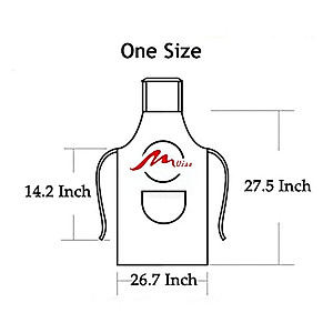 Personalized Kitchen Apron Custom Your Design Text Logo Women Men Aprons