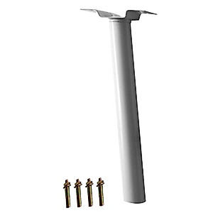 3 Sets Light Fixing Bracket Lamp Arm Bracket Light Fixture Mounting Bracket Street Light Metal Bracket Solar Street Light Bracket Lamp Arm Accessory Street Lamp Mounting Arm