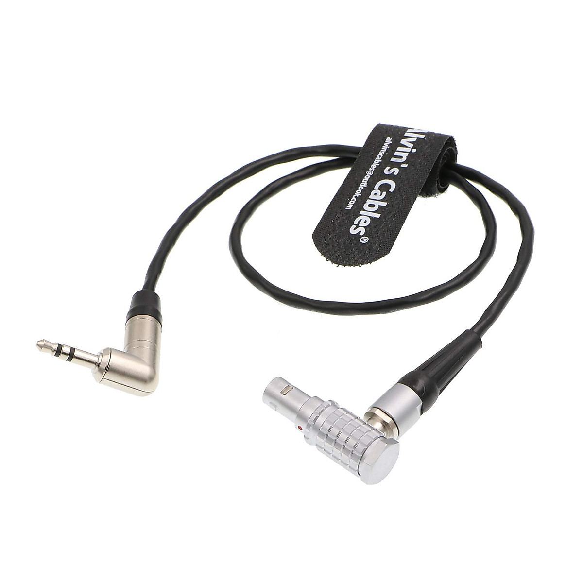 Alvin's Cables RED Komodo Timecode Cable Tentacle Sync 3.5mm TRS to EXT 9 Pin Male Time Code Cable 45CM| 18inches