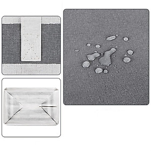 OHAOLYLE 75L Laundry Basket,Large Laundry Hamper,Collapsible Laundry Bag with Extended Handle,Foldable Washing Bin for Clothes in The Dorm and Family