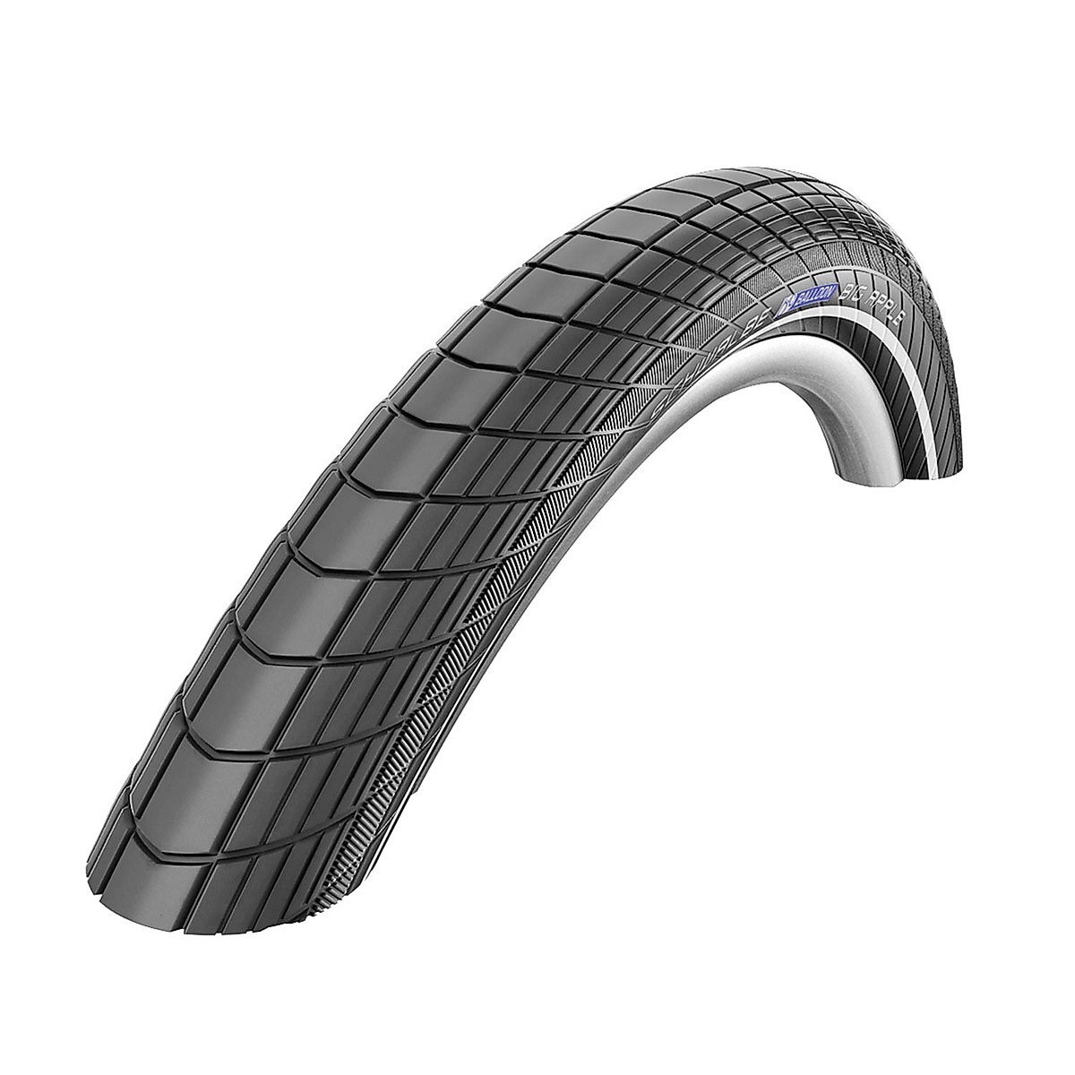 Schwalbe Big Apple HS 430 Fatty Bicycle Tire (26x2.35, Allround Wire Beaded, Reflex)