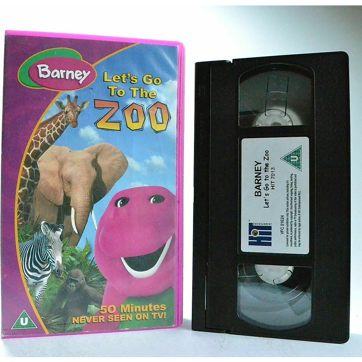 Barney - Let's Go to The Zoo [VHS]