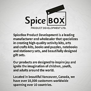 SpiceBox Adult Drawing Sketching Kit, Learn to Draw, How to Books with Sketch Supplies, Art Hobby Kits for Adults