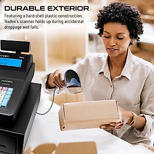 Nadex Handheld Barcode Laser Scanner for Cash Register CR360 / CR600