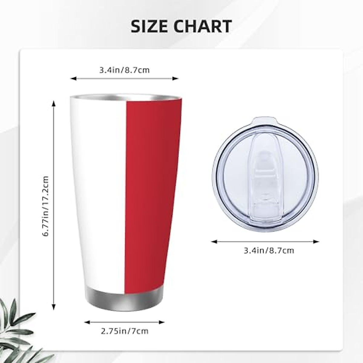 WXZYFP Car cup (single silver rim), can use a straw or drink directly, easy to use.Flag of Malta