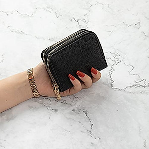 Tessem double zipper wallet Travel accessories wallets card sets of wallet Zero wallet youth fashion wallet purse women's gift