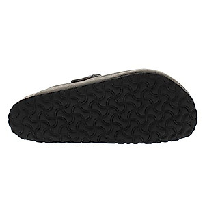 Birkenstock Men's Boston Shearling Sandals, Stone Coin/Natural, Grey, 11 Medium US