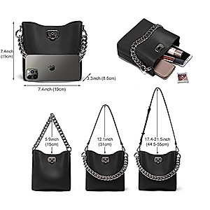 UUCOMOO Purses for Women Vegan Leather Bucket Bag Women's Crossbody Handbags for Women Shoulder Bag Tote Bag