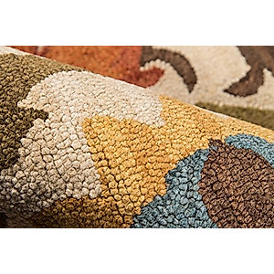 Momeni Rugs Tangier Collection Area Rug, 2'3" x 8' Runner, GOLD