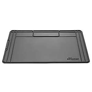 WeatherTech SinkMat Waterproof Under The Sink Cabinet Protection Mat, 34 by 22 Inches, Black