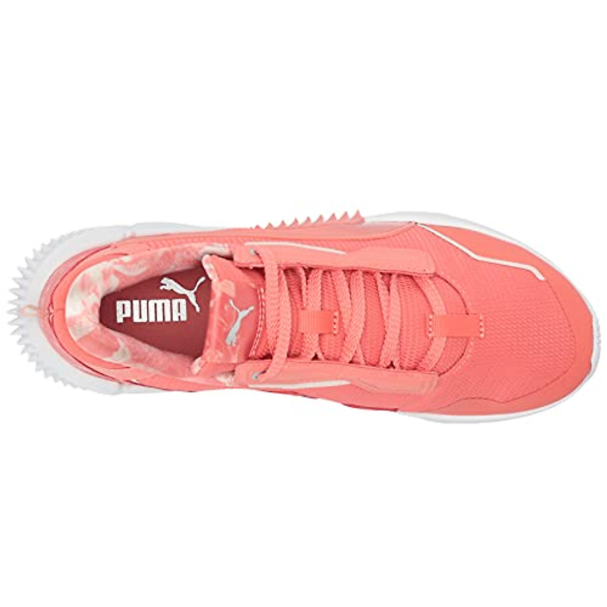 PUMA Women's PROVOKE XT Sneaker, Georgia Peach-Puma White, 8.5