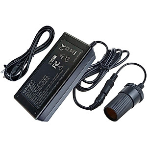 UpBright 12V AC Adapter Compatible with Coleman Electric Cooler 120V AC Adaptor 5232D640T Thermoelectric Cooler 120 Volts to 12V DC Car Auto Boat RV Cigarette Lighter Plug Socket Power Supply Cord PSU