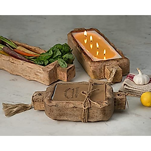 Himalayan Trading Post Handmade Driftwood Candles (Sunlight in The Forest, 44 oz)