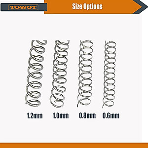 TOWOT Tin Lead Rosin Core Solder Wire for Electrical Soldering, Content 1.8% Solder Flux Sn60-Pb40 (0.8mm, 50g)