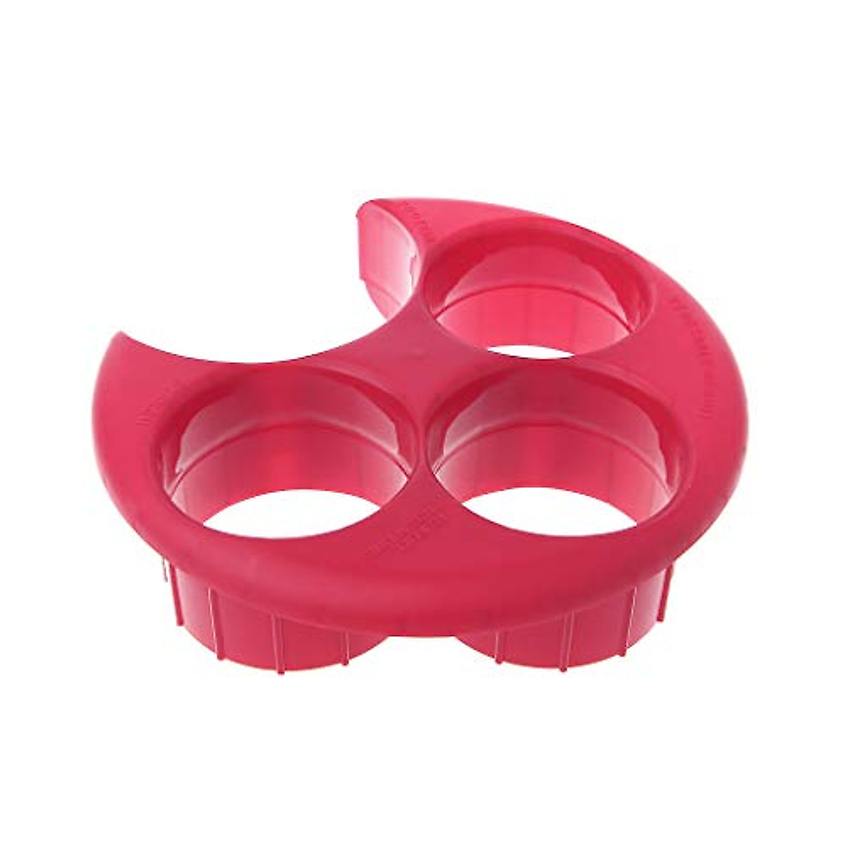 yuanhaourty Meal Measure Portion Control Plates Red Weight Loss Diet Tools