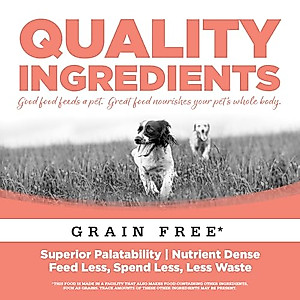 NutriSource Seafood Select Grain-Free Dog Food, Made with Salmon and Menhaden Fish Meal, 5LB, Dry Dog Food