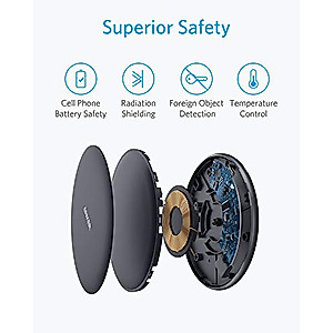Anker Wireless Chargers Bundle, PowerWave Pad & Stand, Qi-Certified Compatible iPhone 12, 12 Mini, 12 Pro Max, 11, 11 Pro, 11 Pro Max, Xs Max, XR, 10W for Galaxy S20 S10 S9, Note 10 (No AC Adapter)