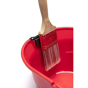 Handy Paint Pro Pail, Holds 1/2 Gallon of Paint or Stain, Accommodates up to a 6 1/2 inch Mini-Roller and 3 inch Brush