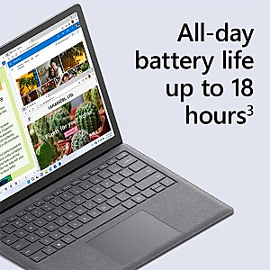 Microsoft Surface Laptop 5 13.5" Touchscreen Notebook - 2256 x 1504 - Intel Core i7 12th Gen i7-1265U - Intel Evo Platform - 16 GB Total RAM - 512 GB SSD - Platinum