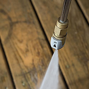 Sun Joe SPX2598MAX-3NZL Replacement 3-Pack Spray Nozzles for SPX2598-MAX, Gray/Yello/Red