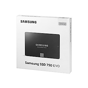 Samsung 750 EVO - 500GB - 2.5-Inch SATA III Internal SSD (MZ-750500BW)