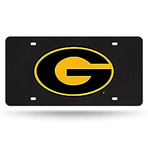 Rico Industries Laser Inlaid Metal License Plate Tag, , 6 x 12-inches