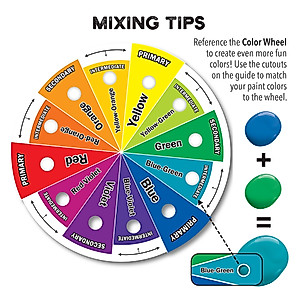 ArtSkills Acrylic Paint Set, Hobby Art & Craft Paint Kits for Adults & Kids with Paint Palette for Acrylic Painting, 30 pc