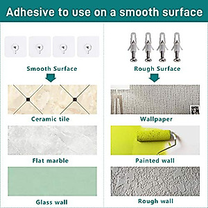 Vdomus Acrylic Bathroom Shelves, Acrylic Shelf Transparent Wall Mounted, No Drilling Extra Thick Acrylic Shower Shelf, Clear Storage Display Shelving, 2 Pack