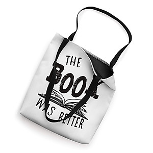 Librarian Library The Book Was Better Bibliophile Tote Bag