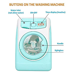 Coherny Mini Simulation Dollhouse Furniture Kitchen Toys Kids Children Play House Toy Washing Machine