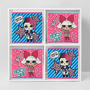 Idea Nuova LOL Surprise Set of 2 Durable Storage Cubes with Handles