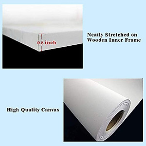 canvas wall art for office,Wall Decor Living Room,Black and White Abstract Wall Art Modern Abstract Art Mid Century Abstract Digital Abstract Wall Art Art,8''x12'' Framed Modern Canvas Wall Art